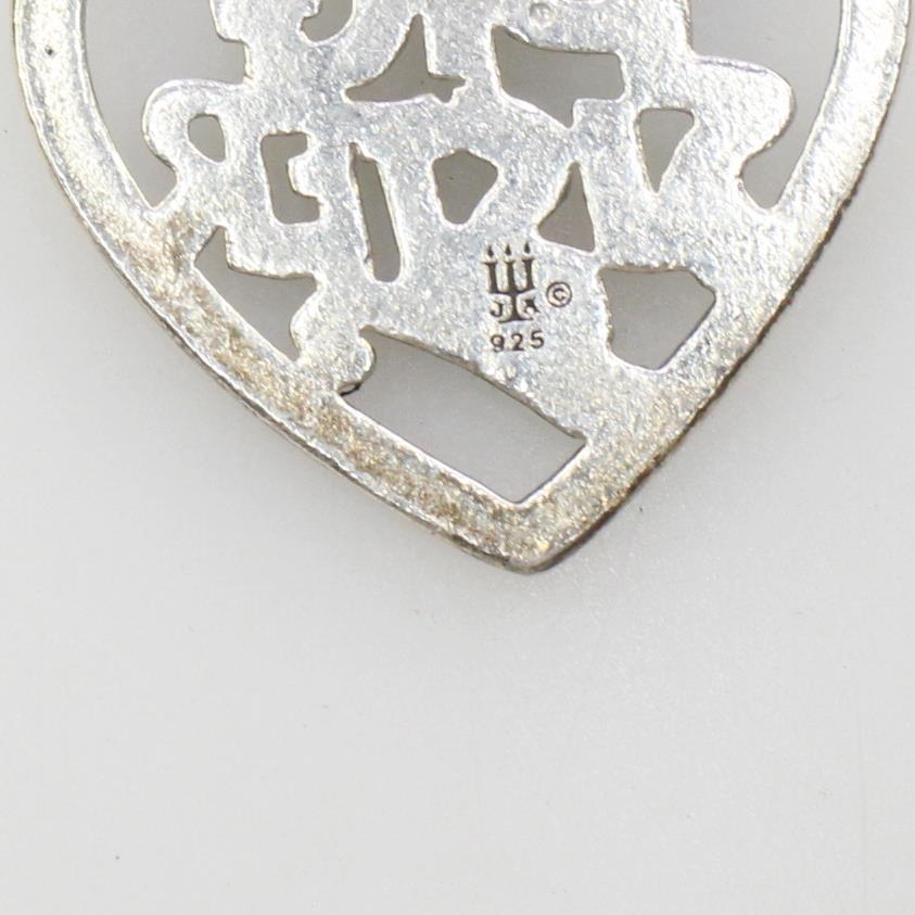 James Avery Sterling Silver Big Sister Heart Charm | Property Room