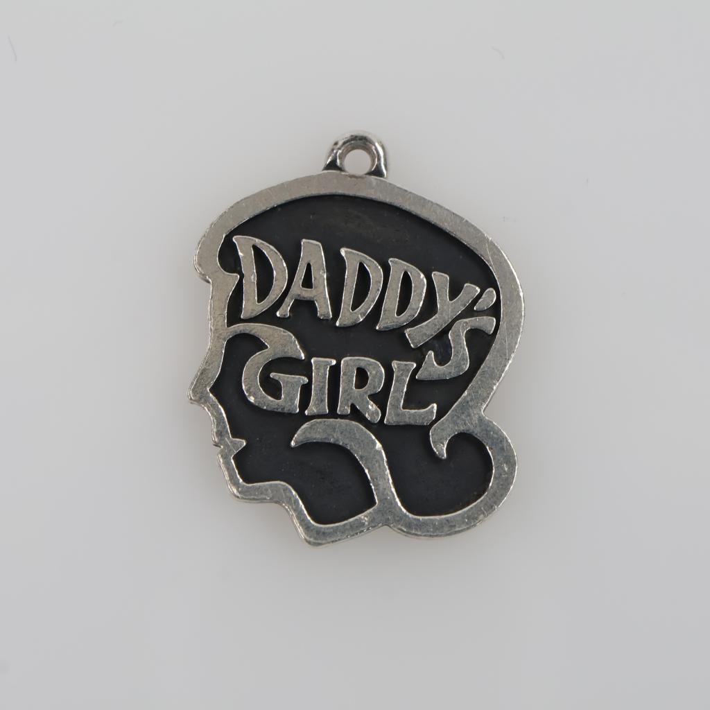 James Avery Sterling Silver "Daddy's Girl" Charm | Property Room