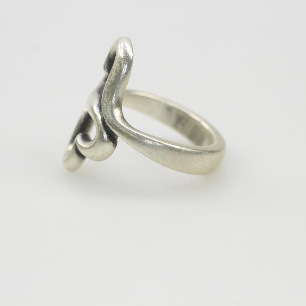 James Avery Sterling Silver Heart To Heart Ring | Property Room