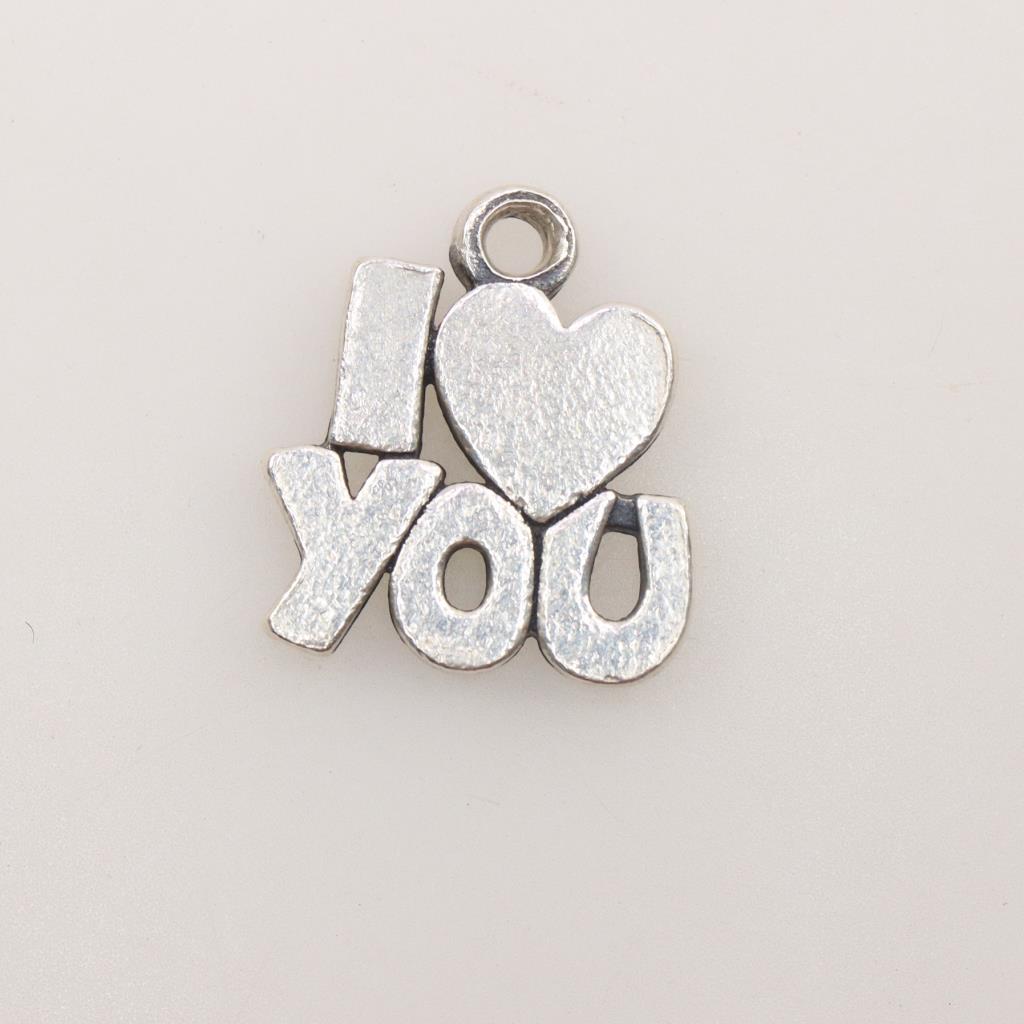 James Avery Sterling Silver I Love You Charm | Property Room