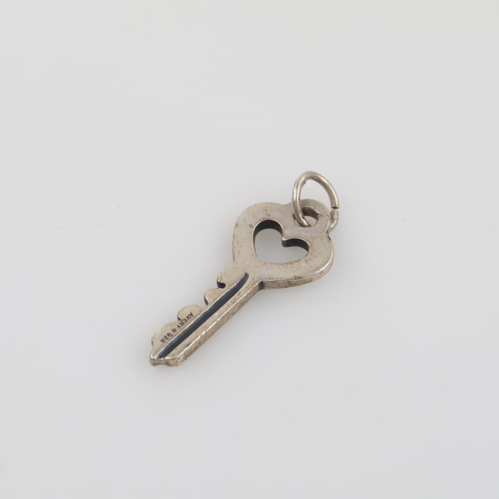 James Avery Sterling Silver Key To Love Pendant | Property Room