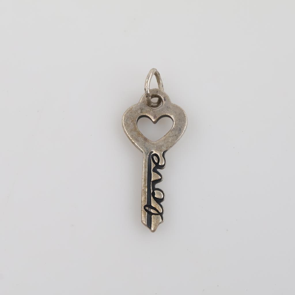 James Avery Sterling Silver Key To Love Pendant | Property Room