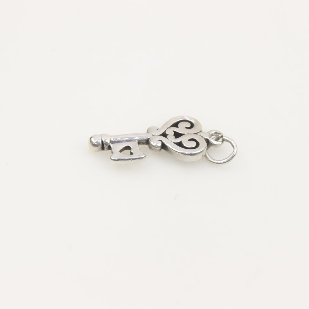 James Avery Sterling Silver Key To My Heart Charm | Property Room