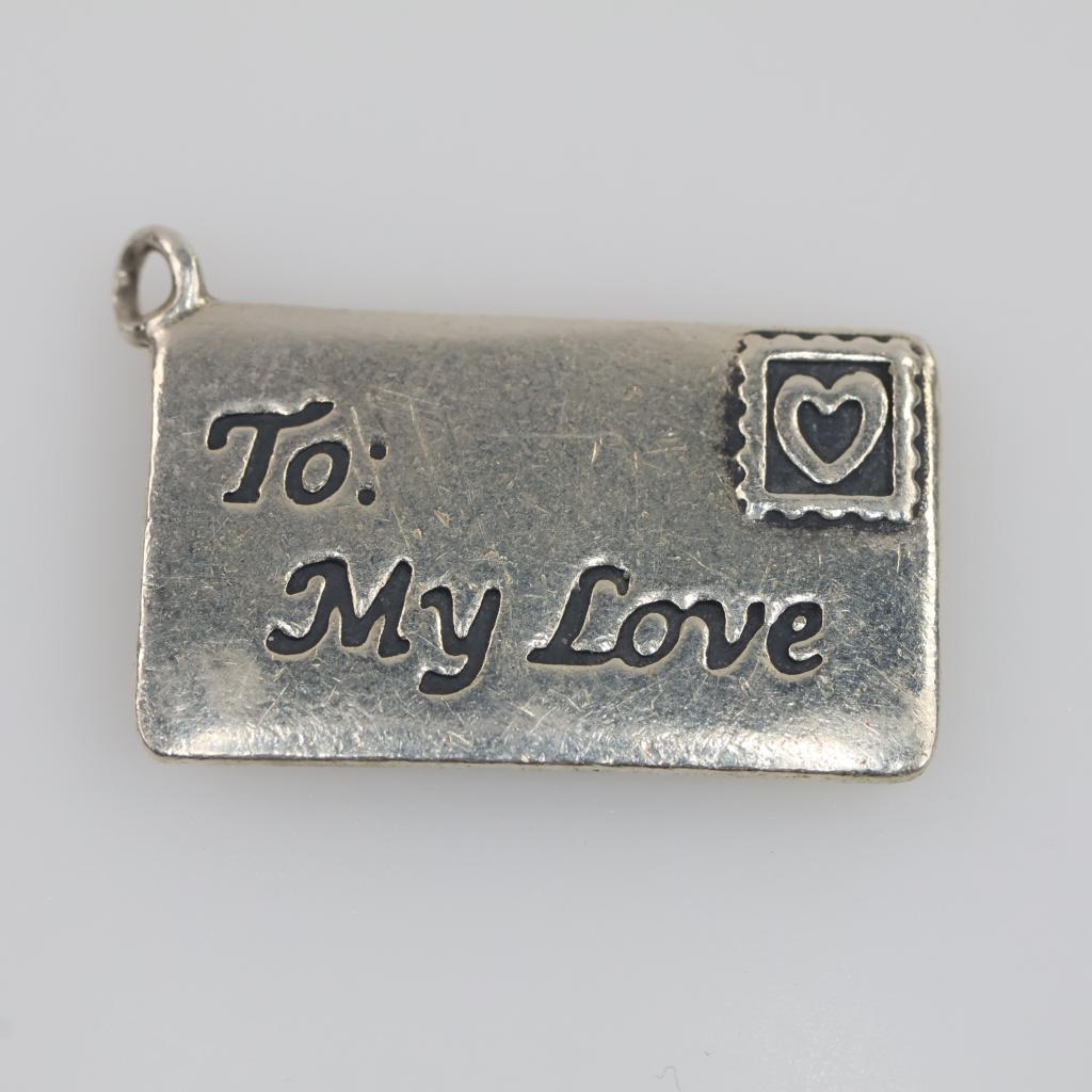James Avery Sterling Silver Love Letter Charm | Property Room