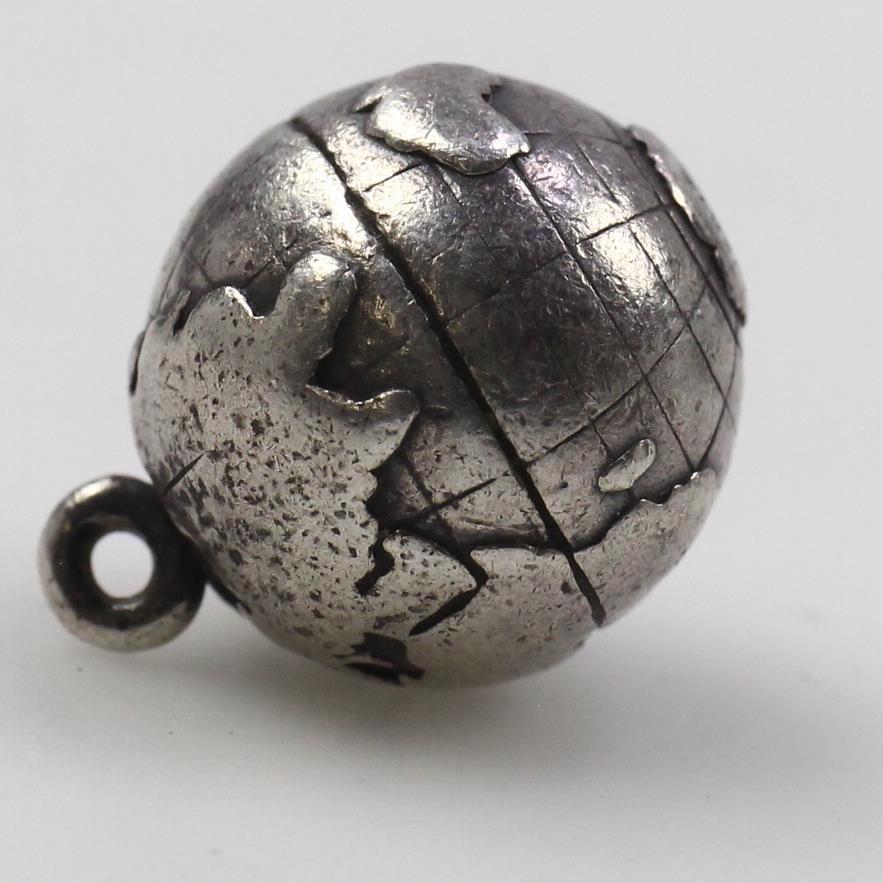 James Avery Sterling Silver Planet Earth Charm | Property Room