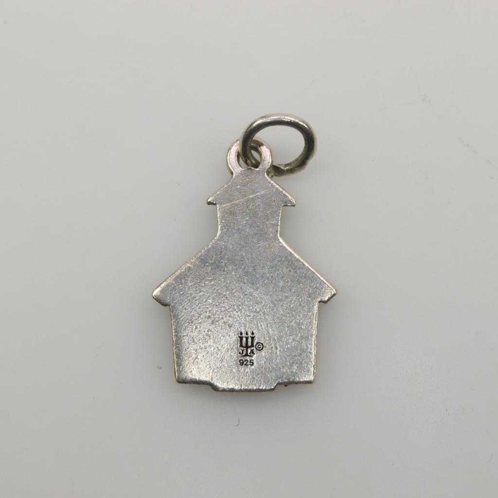 James Avery Sterling Silver School House Charm | Property Room