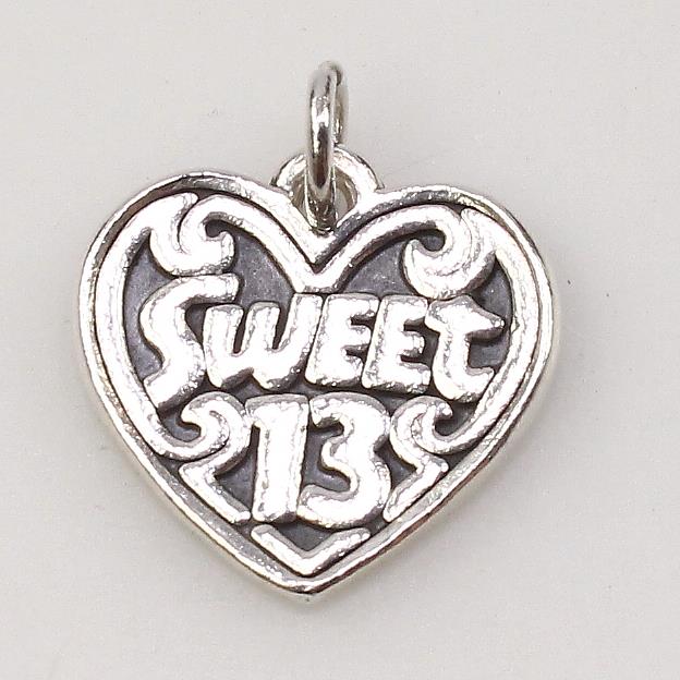 James Avery Sterling Silver Sweet 13 Charm | Property Room