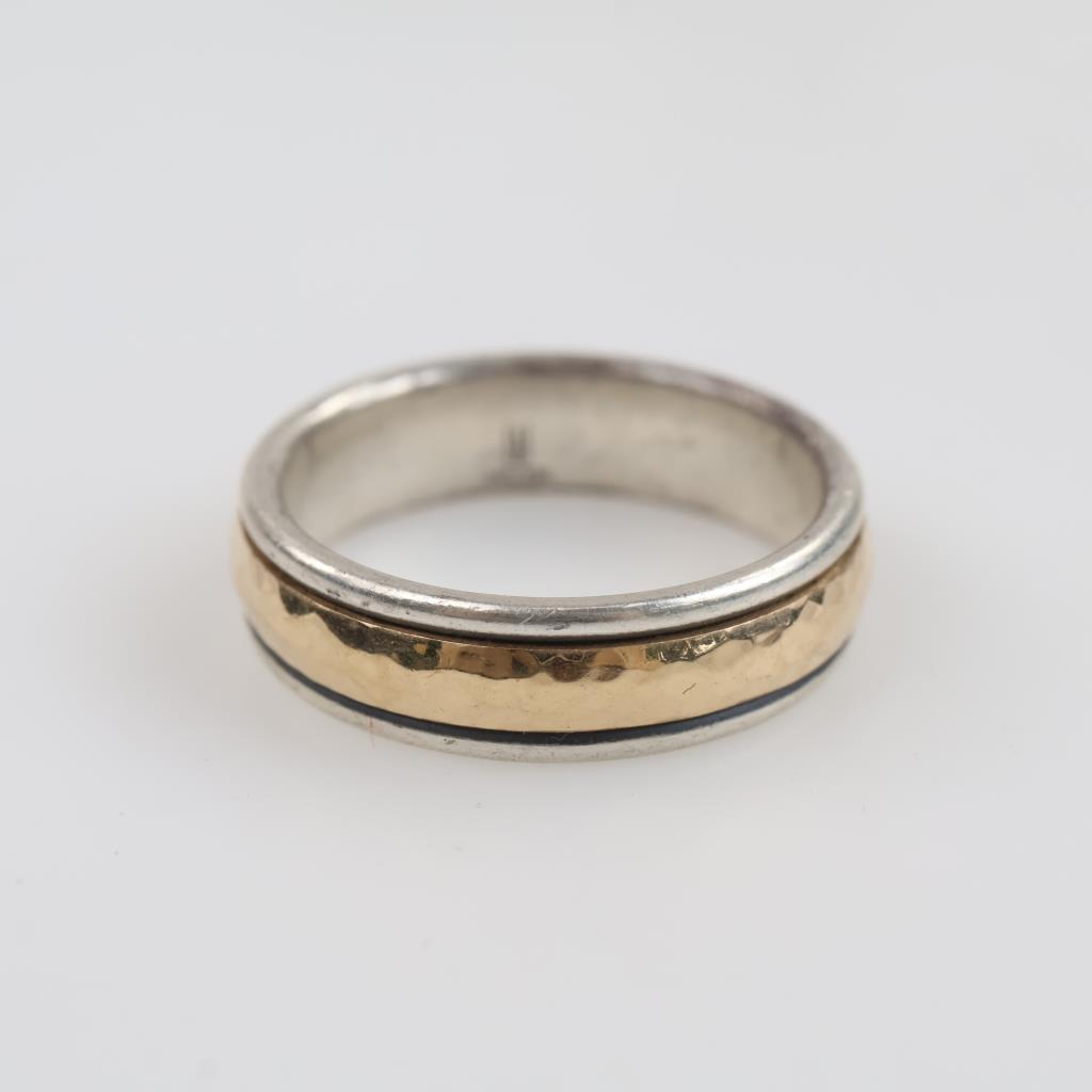 James Avery Sterling Silver With 14kt Gold Accent Band | Property Room