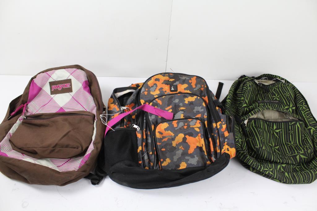 Jansport And IPack Backpacks, 3 Items | Property Room