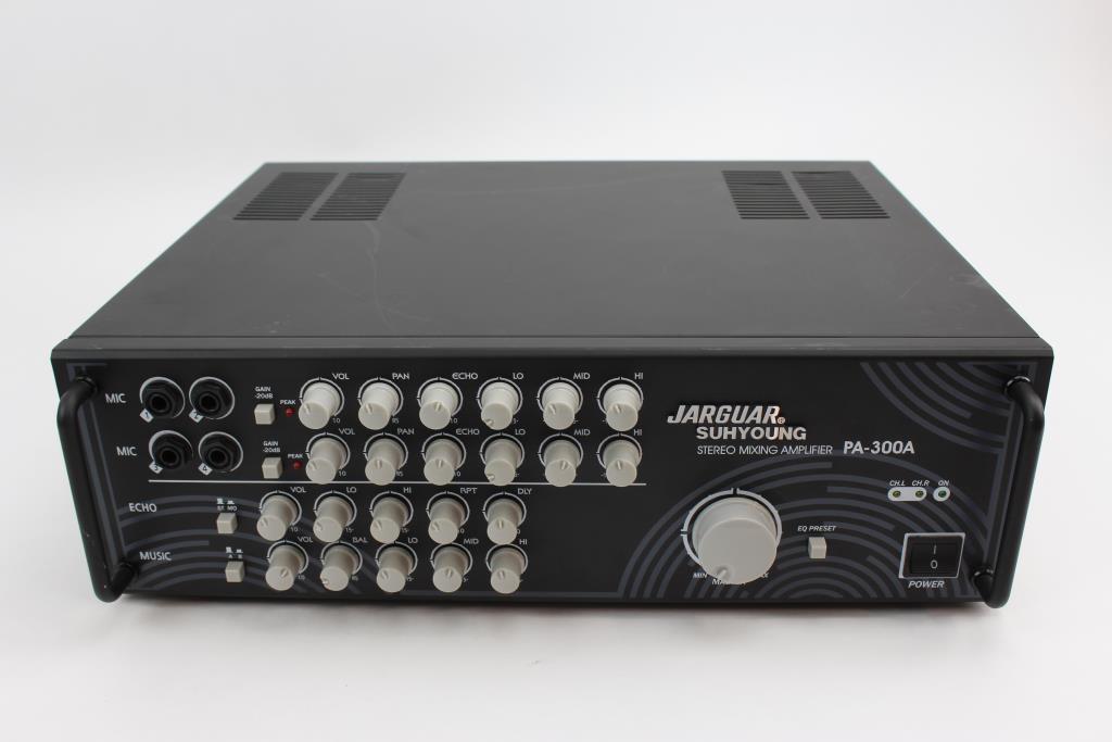 Jarguar Suhyoung PA-300A Stereo Mixing Amplifier | Property Room