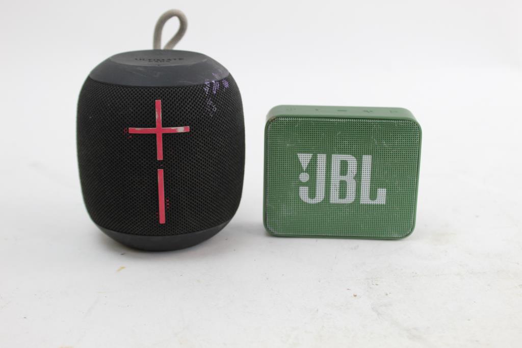 Jbl And Ultimate Ears Bluetooth Speakers 2 Pieces | Property Room