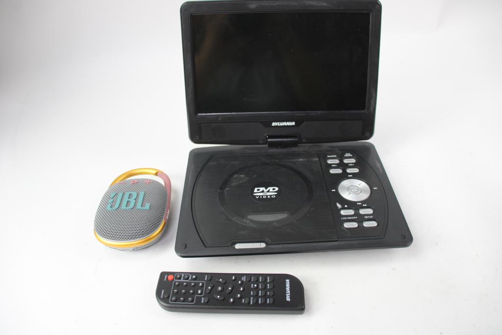 JBL Clip4 Speaker, Sylvania Portable DVD Player, Power Bank, And More ...