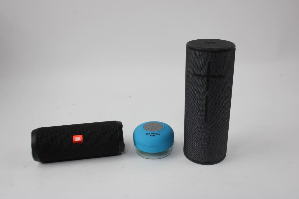 JBL FLIP 4 Speaker, Ultimate Ears Megaboom 3 Speaker, Vizio 38" Sound ...