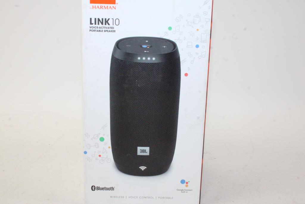 Jbl Link 10 Voice-activated Portable Speaker | Property Room