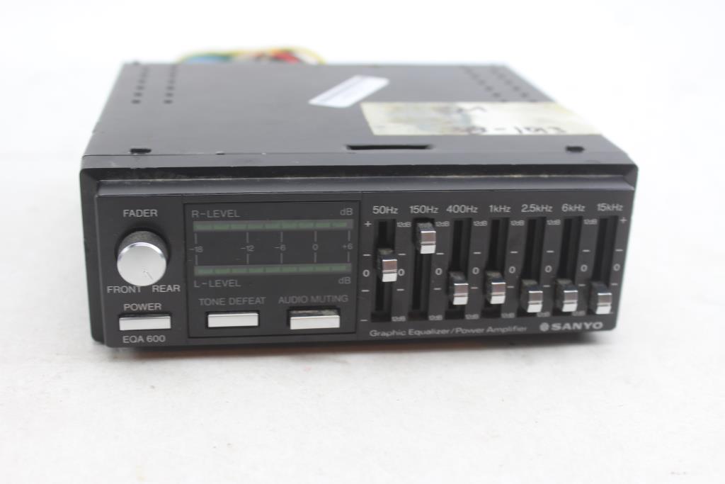 Jensen 40W Car Amp, Radio Scanners, & Sanoy Equalizer/Power Amp; 4 ...