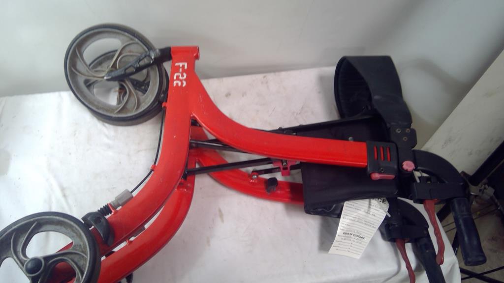 JFE Red Walker With Wheels | Property Room