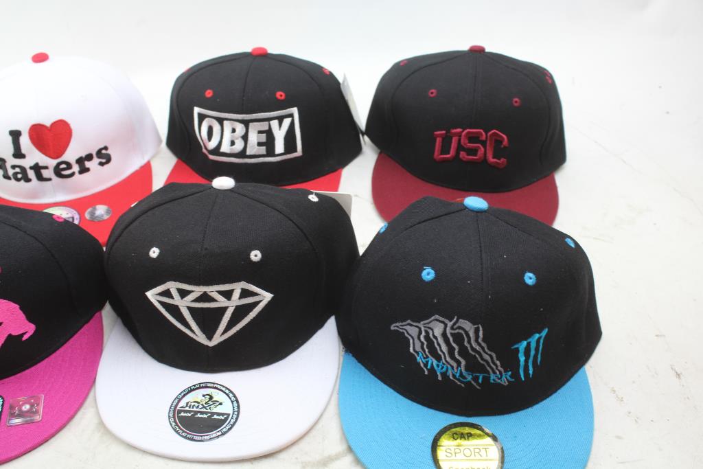 Jinx, TSC, Headlines Hats And More; 10+ Items | Property Room