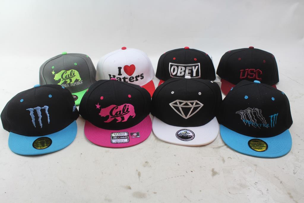 Jinx, TSC, Headlines Hats And More; 10+ Items | Property Room