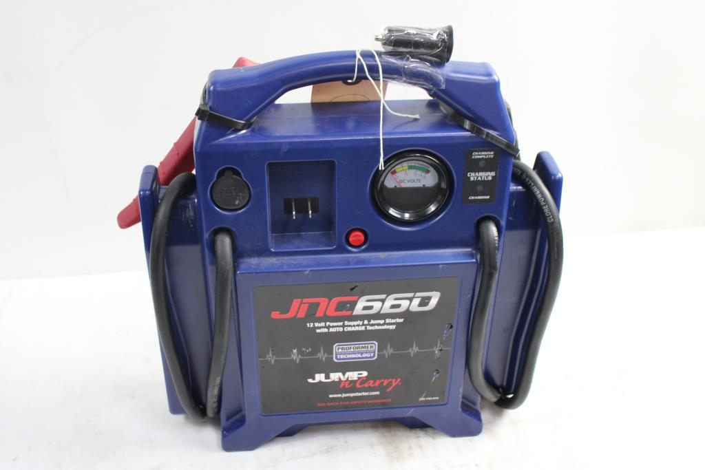 JNC660 12V Power Supply & Jump Starter W/ Auto Charge Technology ...