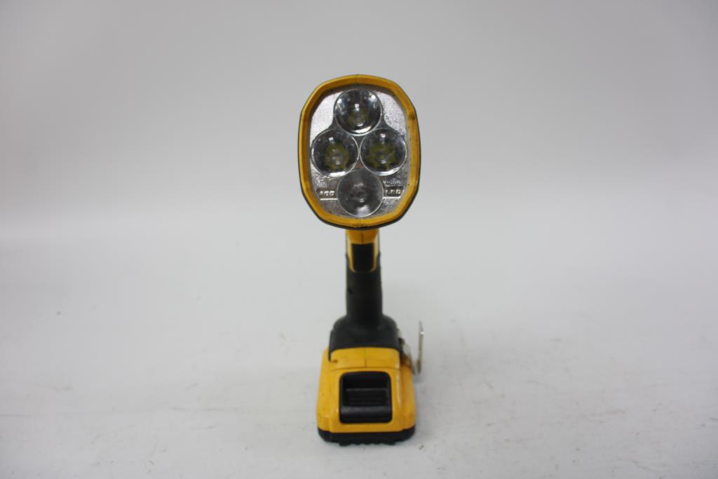 Jobsite LED Light, Ratchets, Drill Bits And More 8+ Pieces | Property Room