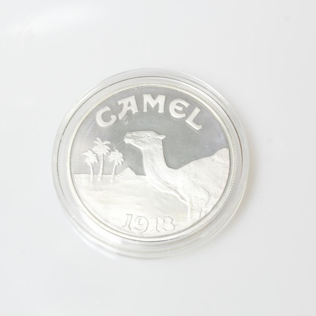 Joe Camel 1 Tory Oz .999 Silver Coin | Property Room