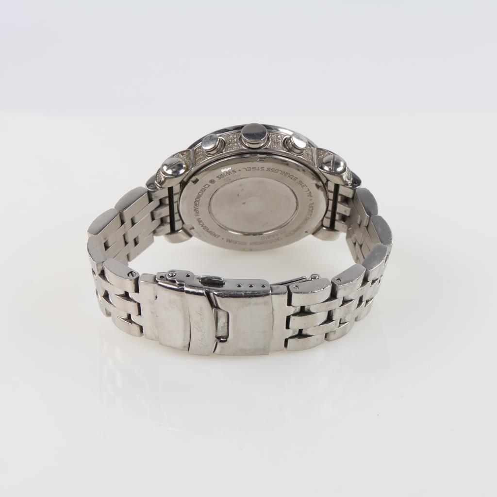 Joe Rodeo Classic 3.50cts TW Diamond Chronograph Watch-Evaluated By Our ...