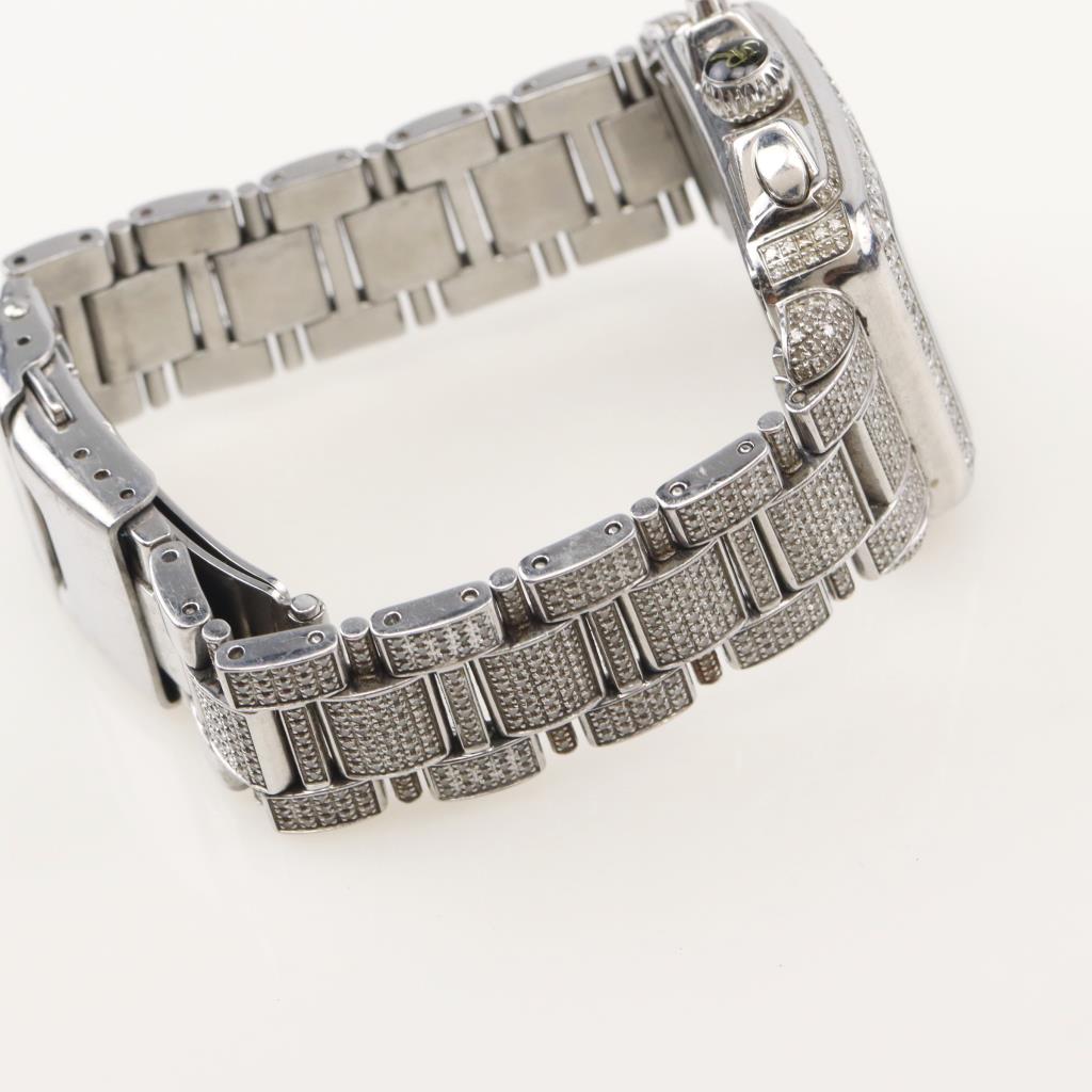 Joe Rodeo Madison Chronograph 10.25cts Diamond Watch-Evaluated By Our ...