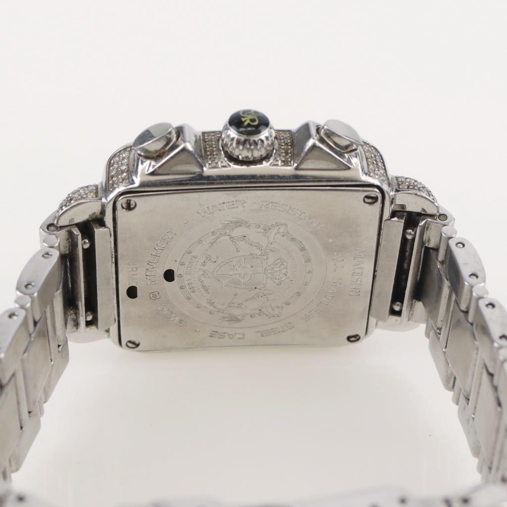 Joe Rodeo Madison Chronograph 10.25cts Diamond Watch-Evaluated By Our ...