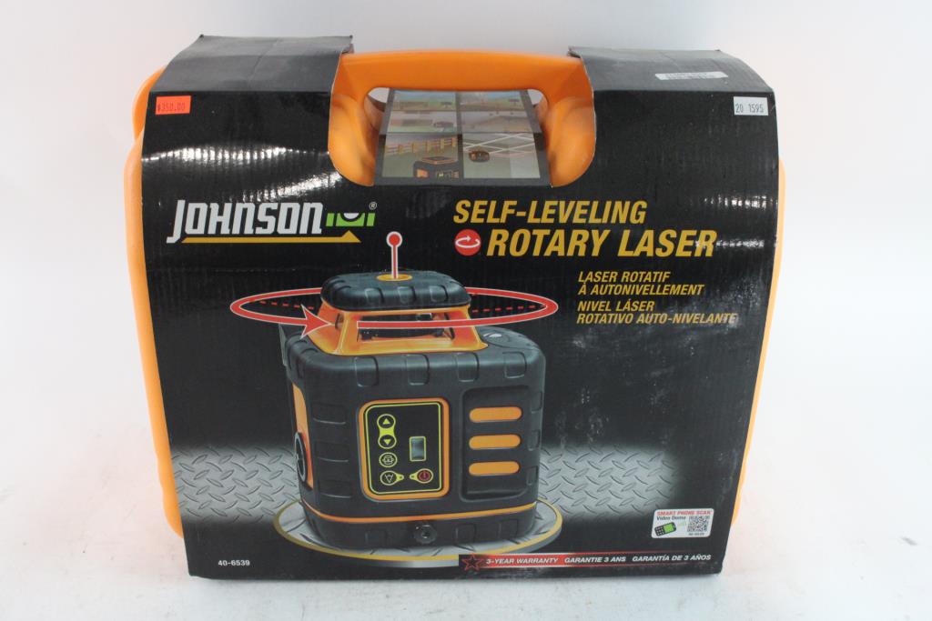 Johnson Self-Leveling Rotary Laser | Property Room