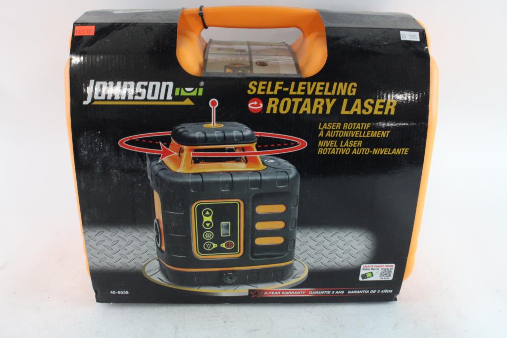 Johnson Self-Leveling Rotary Laser | Property Room