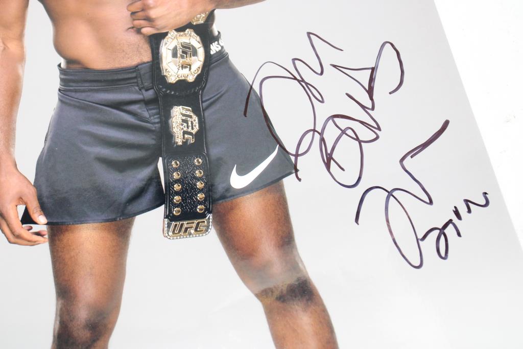 Jon Jones Signed Photo | Property Room
