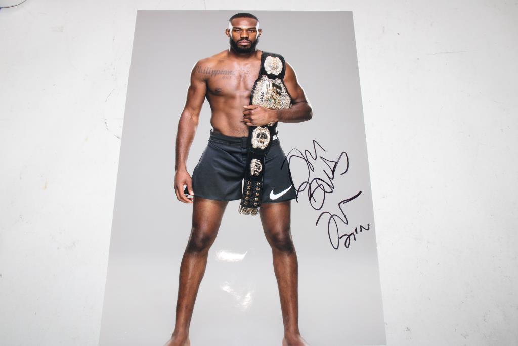 Jon Jones Signed Photo | Property Room