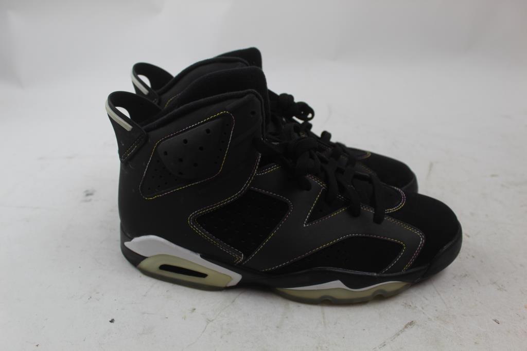Jordan Nike Air 6 Retro Lakers VI Mens Basketball Shoes Size 11 ...