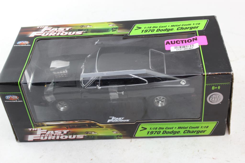 JoyRide The Fast And The Furious 1970 Dodge Charger Die Cast Car ...