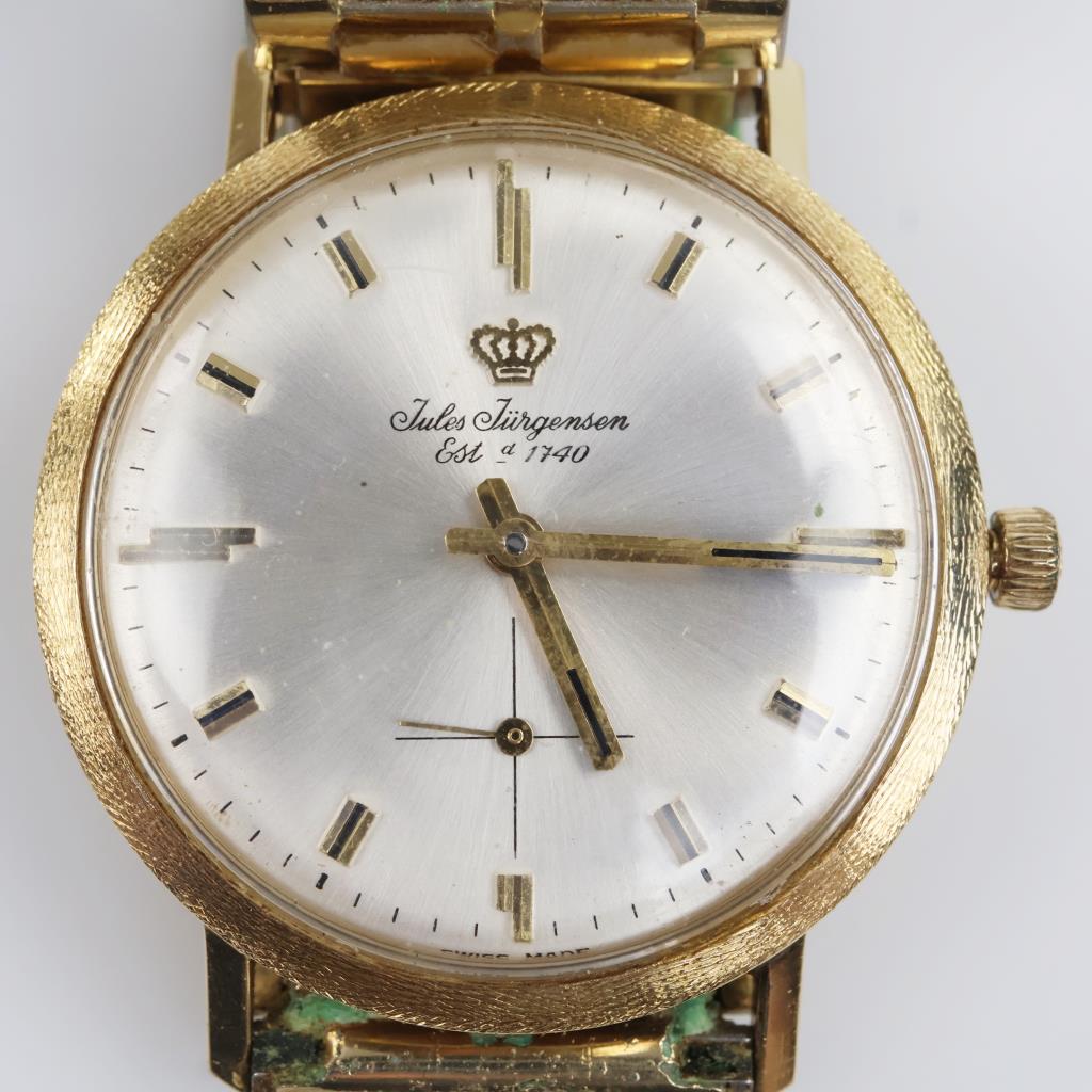 Jules Jurgensen 14kt Gold Case Watch | Property Room