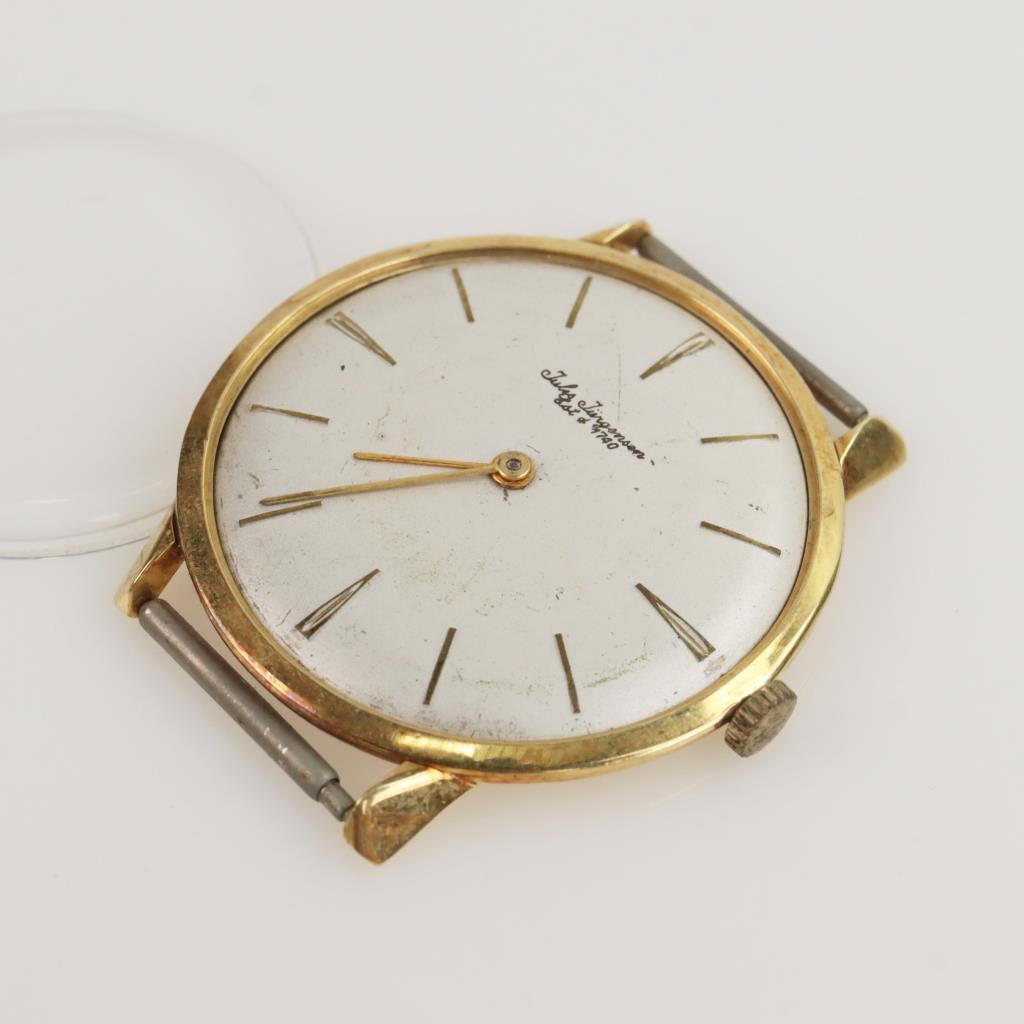 Jules Jurgenson 18kt Gold Watch - Evaluated By Our Certified Gemologist ...