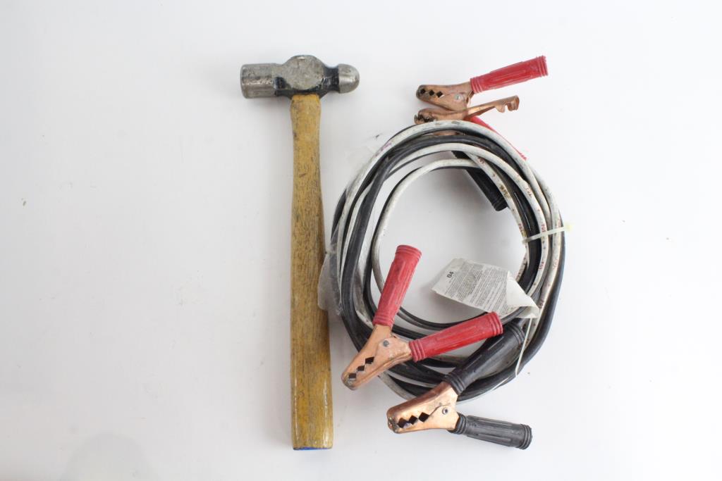 Jumper Cable, Hammer And More, 10+ Pieces | Property Room