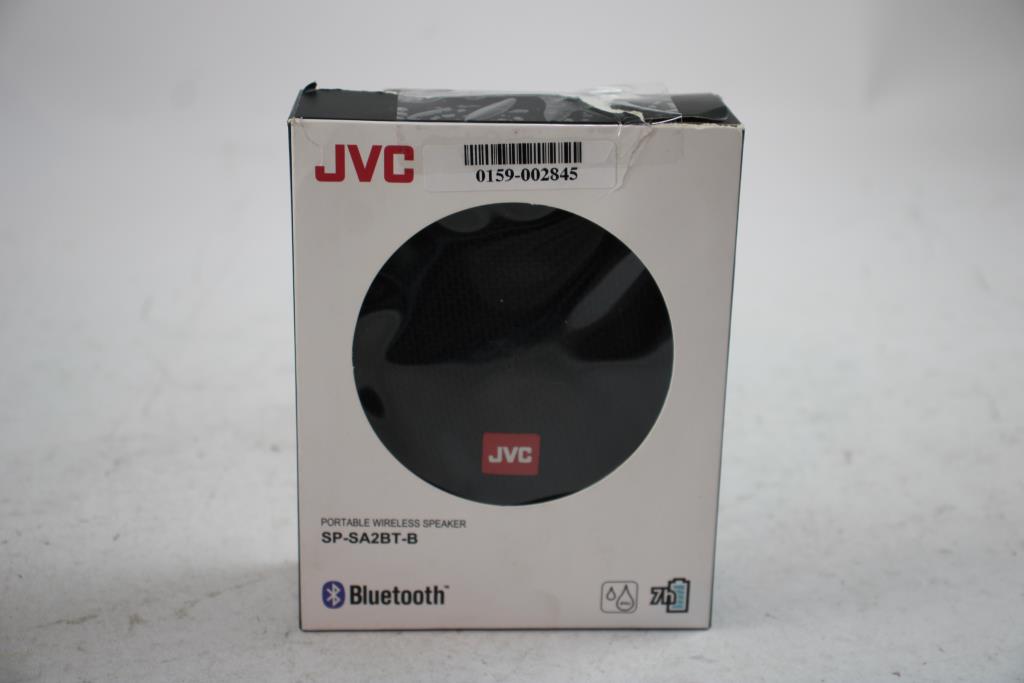 JVC Portable Wireless Speaker, SP-SA2BT-B | Property Room