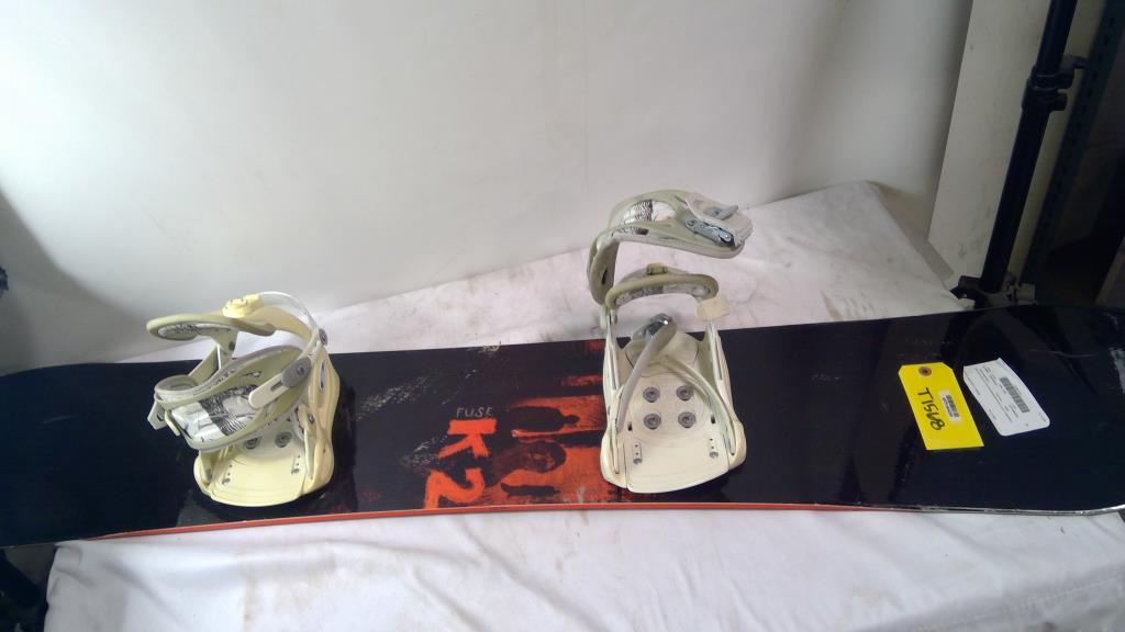 K2 Fuse 152.4 Snowboard + Agency Binding | Property Room