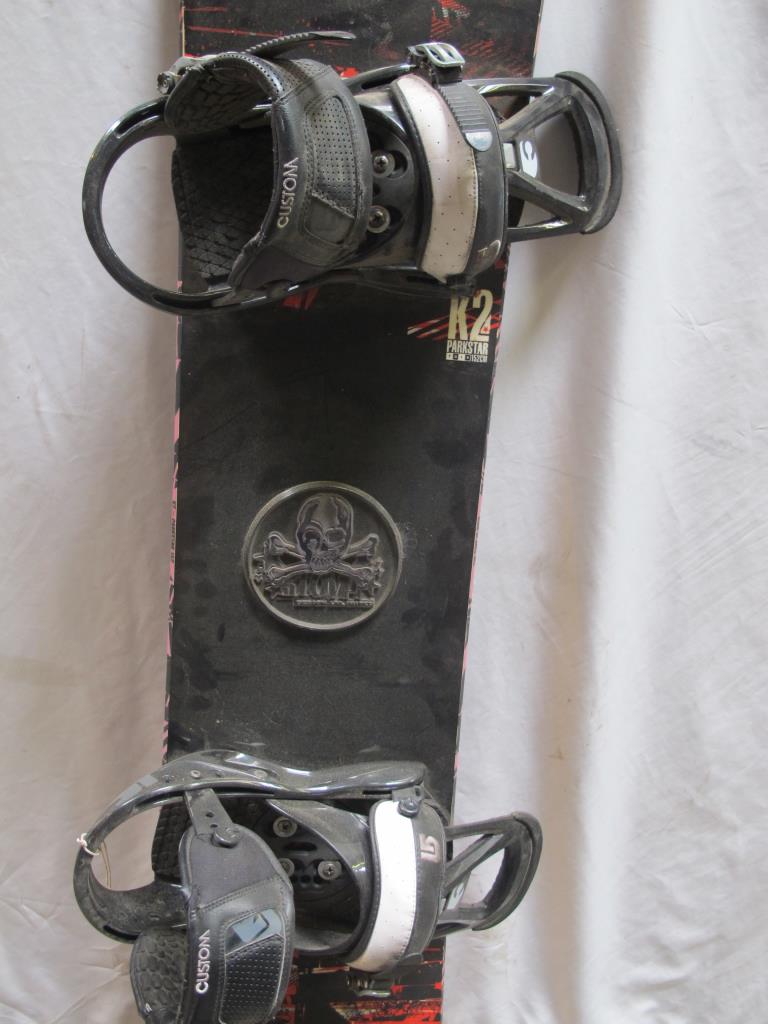 K2 Parkstar Snowboard W/Custom Binders | Property Room