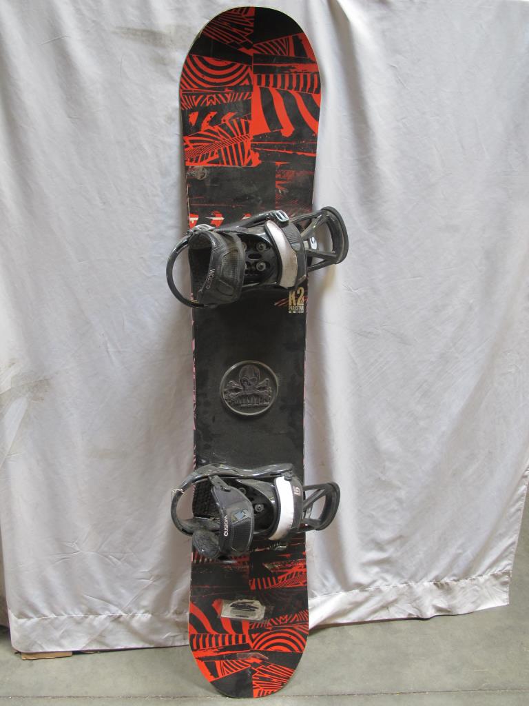 K2 Parkstar Snowboard W/Custom Binders | Property Room