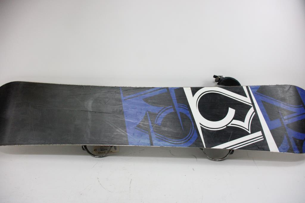 K2 Snowboard With Ride Snow Boot Bindings | Property Room