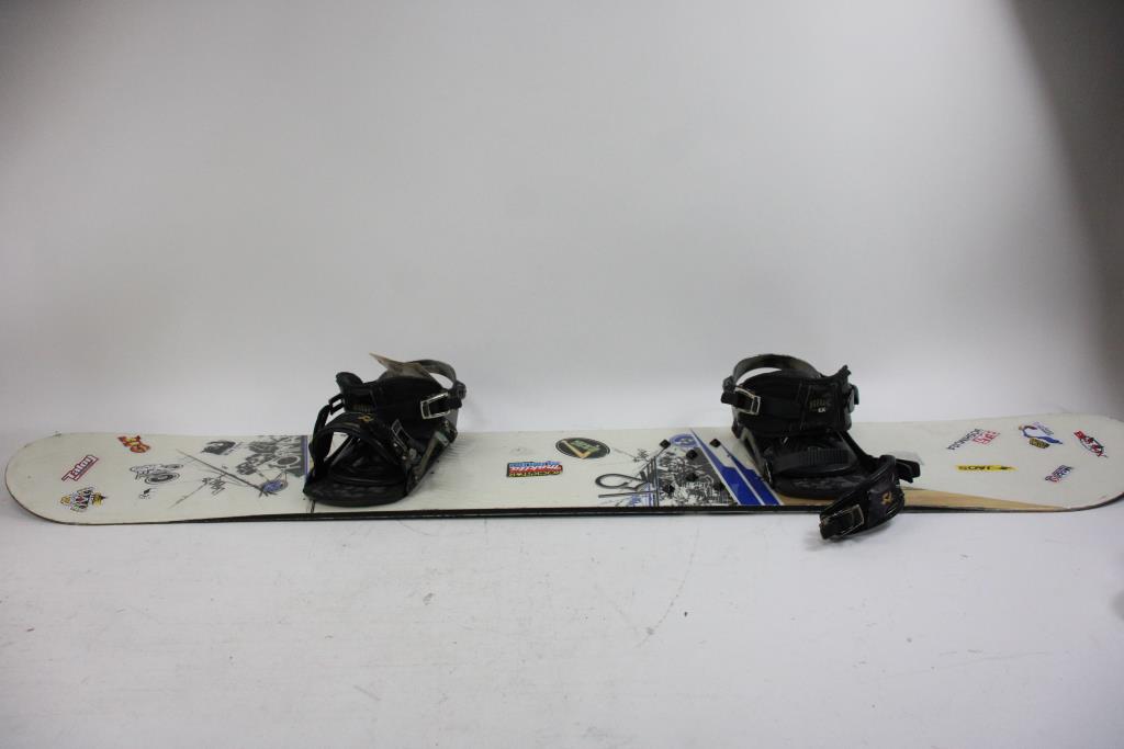 K2 Snowboard With Ride Snow Boot Bindings | Property Room