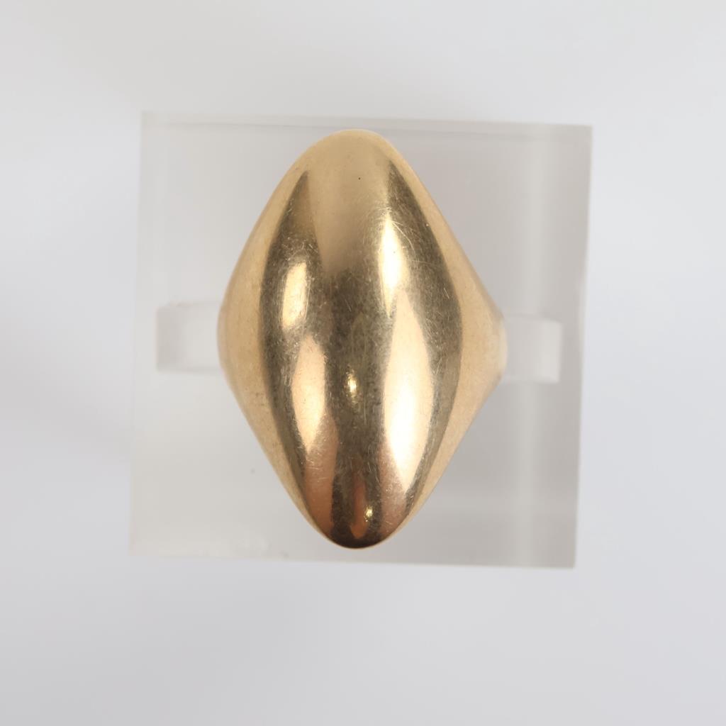 Kabana 14kt Gold Hollow Dome Ring | Property Room