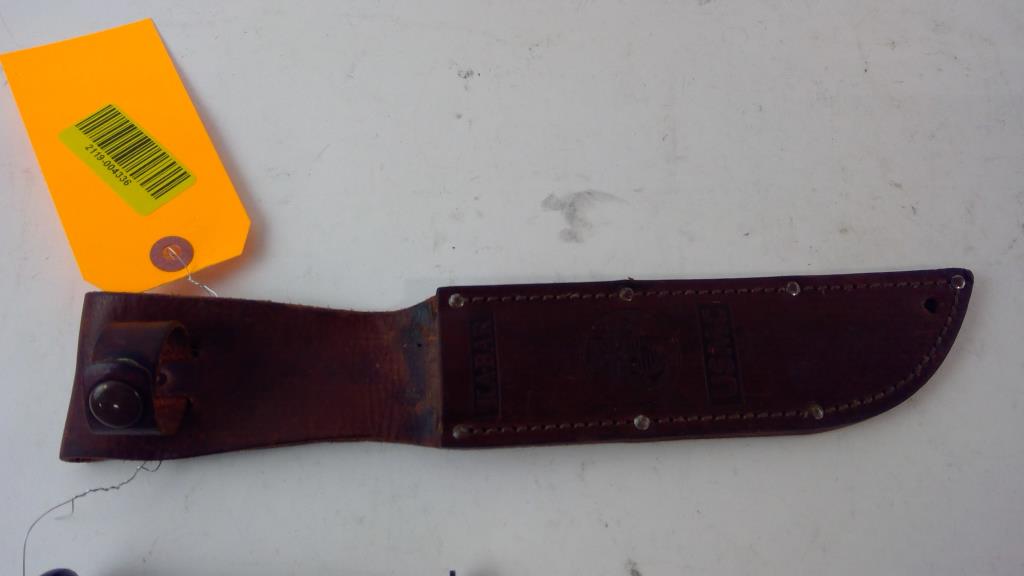 Ka-Bar USMC Knife With Scabbard | Property Room
