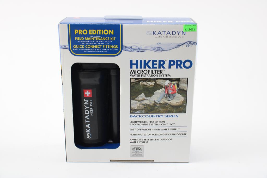 Katadyn Water Purifier Tablets And Microfilter Water Filtration System ...