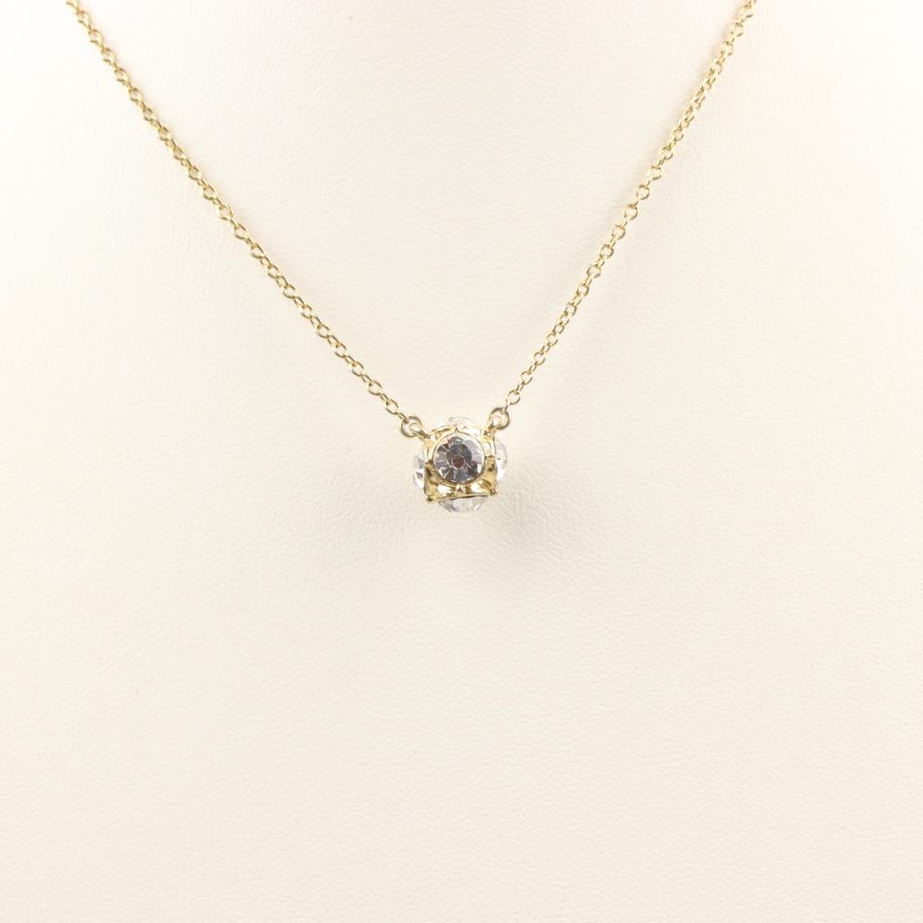 Kate Spade Lady Marmalade Clear Stone Necklace | Property Room