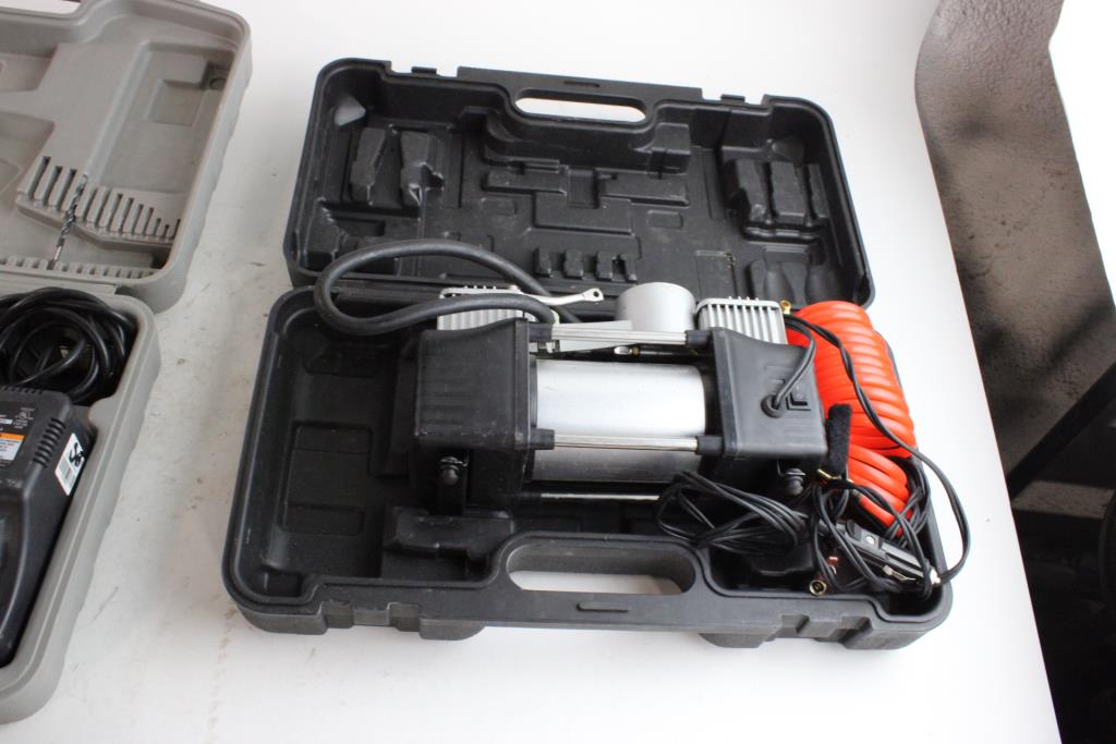 Kawasaki Drill, Yome Tire Inflator & Task Force Socket Set, 3 Pieces ...