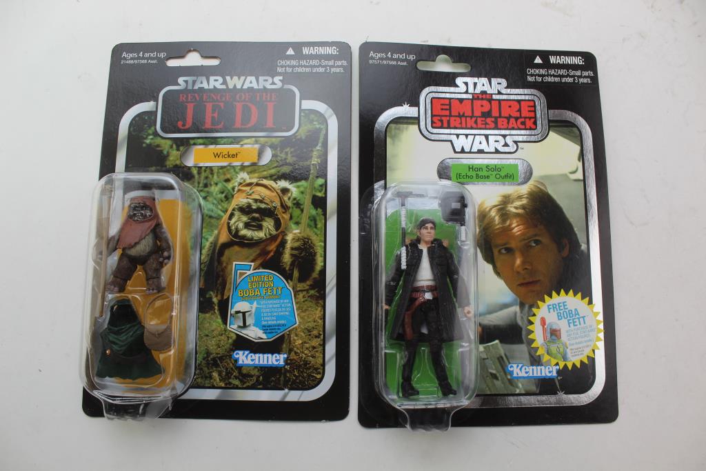 Kenner Star Wars Collectible Figures; 4 Pieces | Property Room