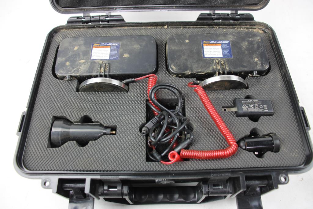 KENWAY Magnetic LED Wireless Towing Light Kit 58469 | Property Room